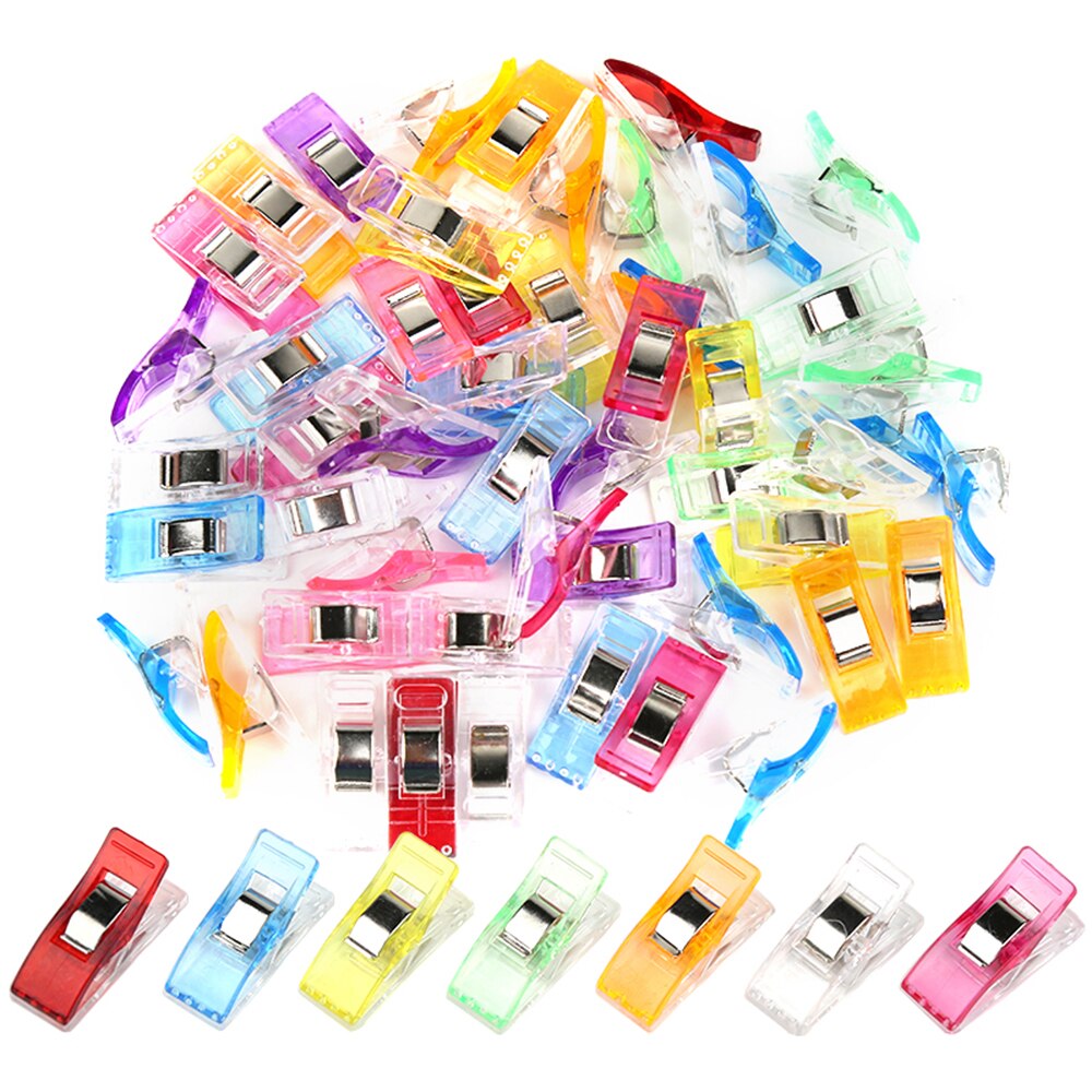 50Pcs Multipurpose Naaien Kleurrijke Clips Craft H... – Vicedeal