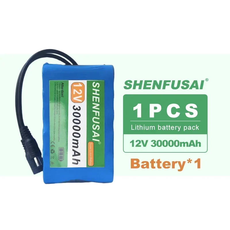 Portable Super 12V 30000mah Battery Rechargeable L... – Grandado