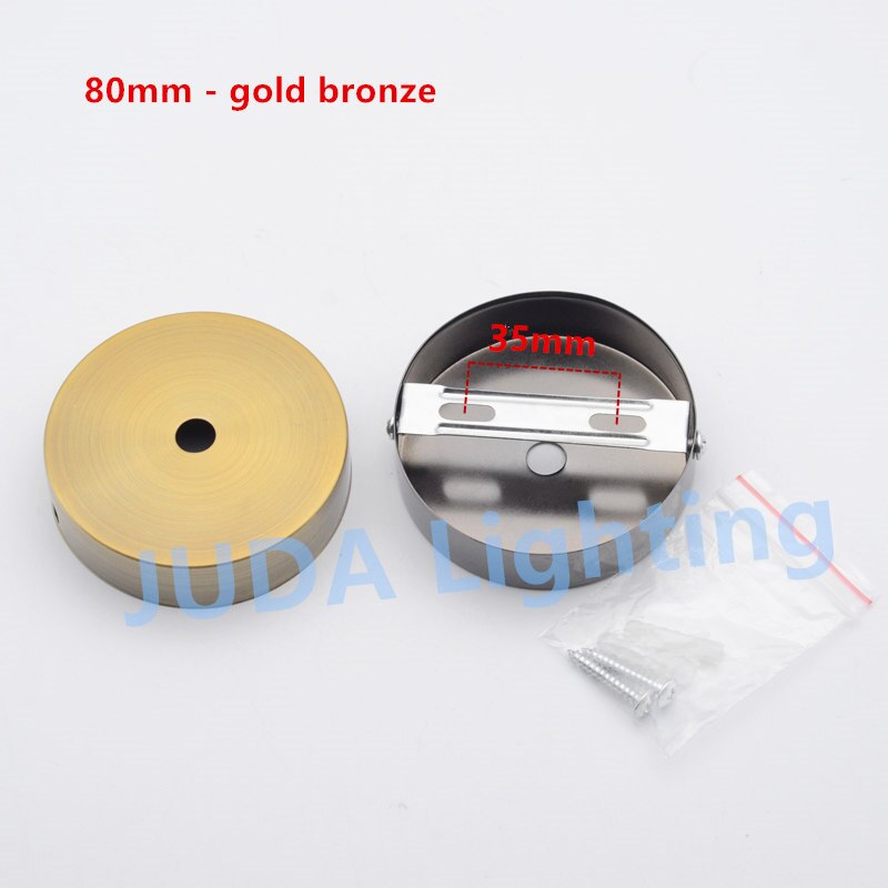 Ceiling rose iron metal lamp base ceiling canopy f... – Vicedeal