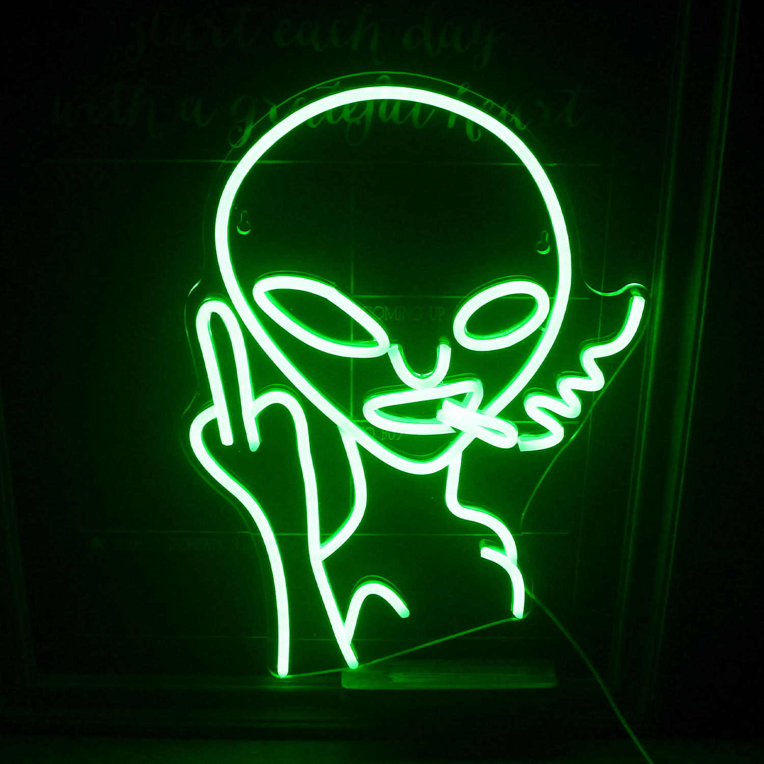 Wanxing – lumière néon LED Alien, luminaire décora... – Grandado