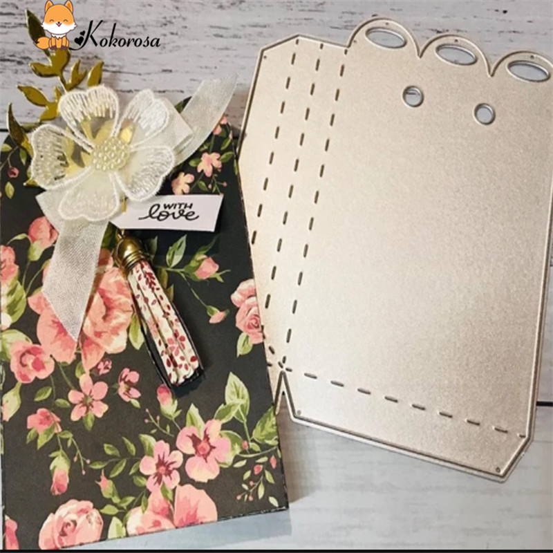 Kokorosa Cutting Dies Metal Die Cuts Lace Frame Bo... – Vicedeal