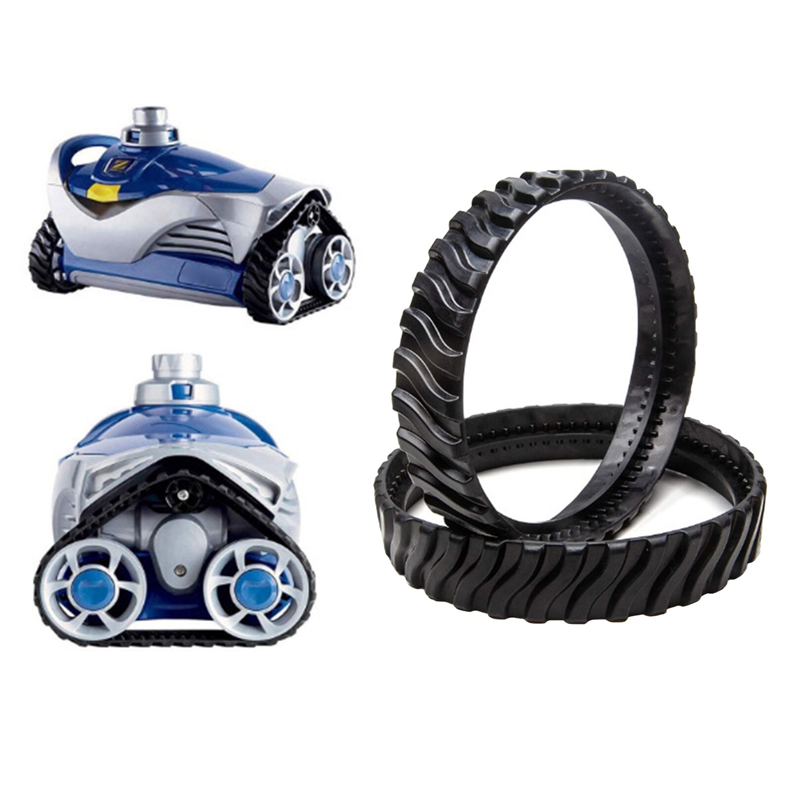 Set of 2 Pool Tire Track Wheel for Zodiac MX8 Elit... – Grandado