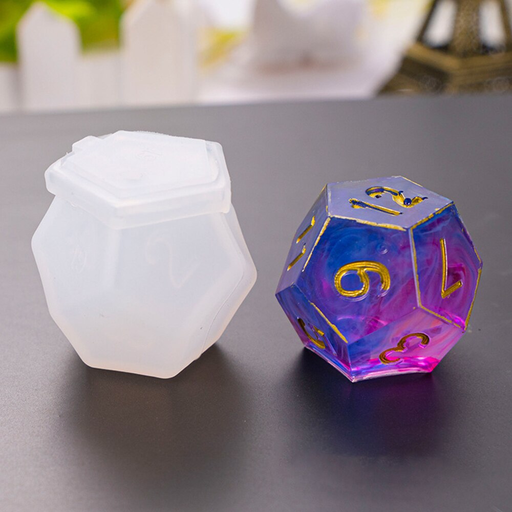 3D Dice Beads Molds UV Resin many kinds DIY Kawaii... – Vicedeal