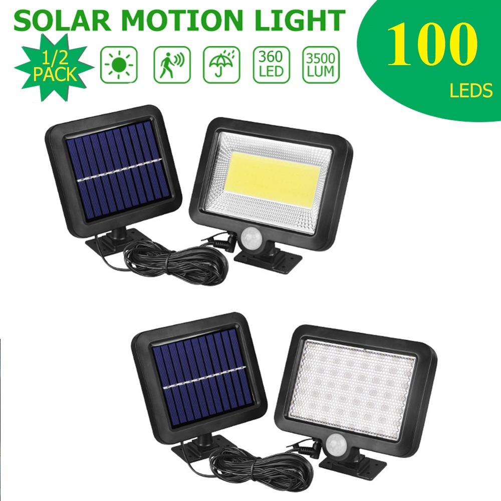 Cob 100 Led Solar Light Outdoors Solar Tuin Licht ... – Vicedeal