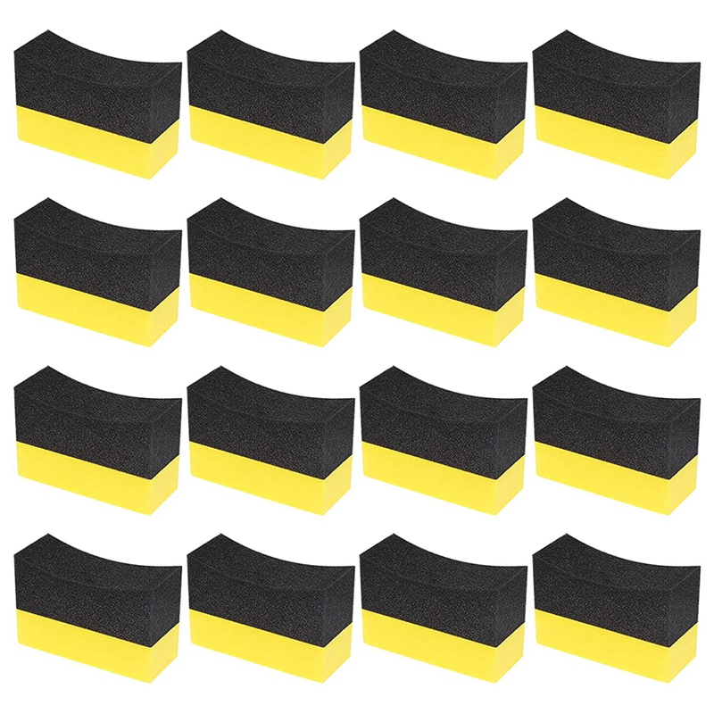 16 Pieces Tire Contour Dressing Applicator Pads Cr... – Grandado