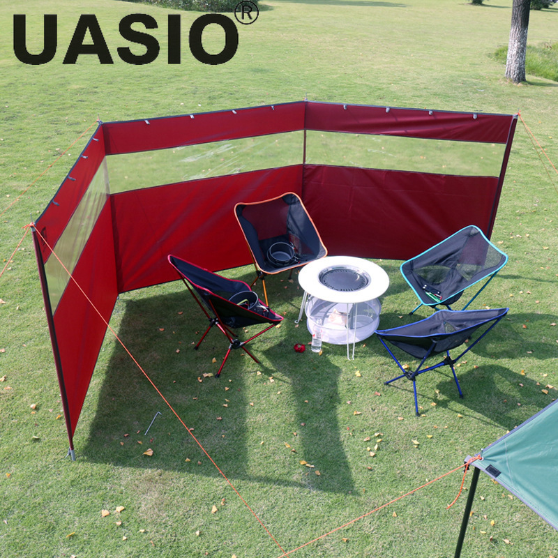 Outdoor Camping Folding Windscreen Beach Windshiel... – Grandado