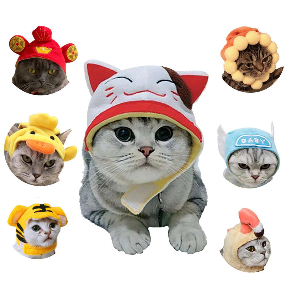 Pet Dog Hat Cap Cute Cotton Plush Hat for Small Do... – Vicedeal