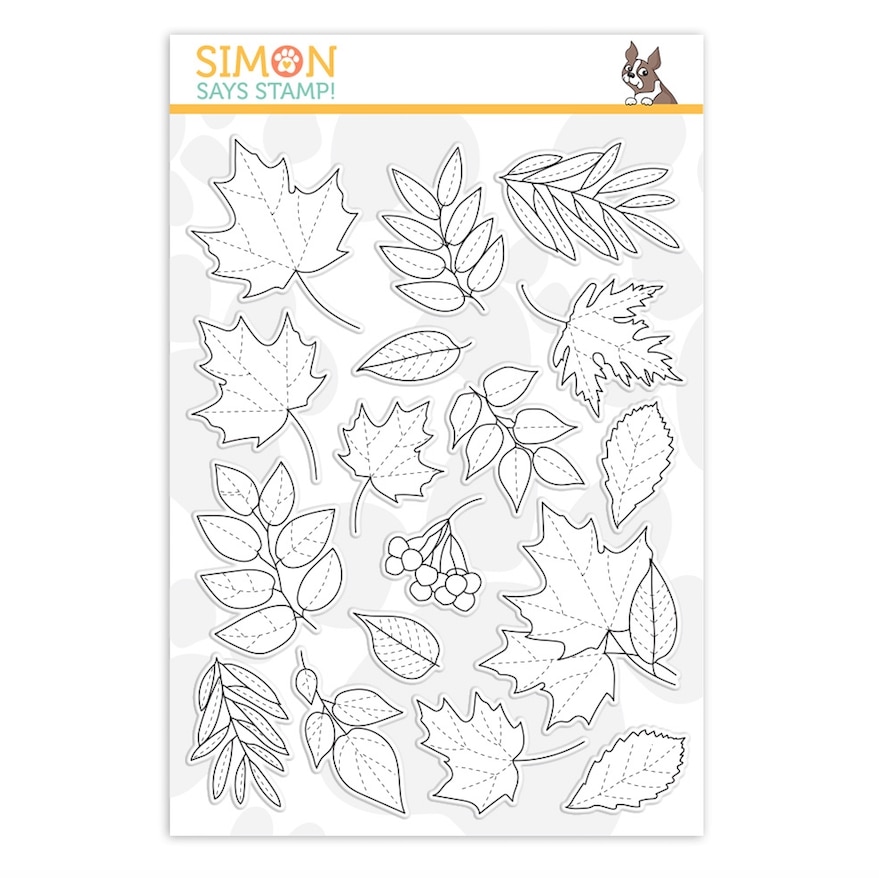 AUTUMN LEAVES Metal Cutting Dies and Stamps Stenci... – Grandado