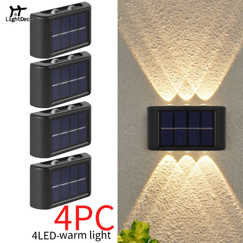 Solar Wall Light Outdoor Waterproof Balcony Wall L... – Grandado