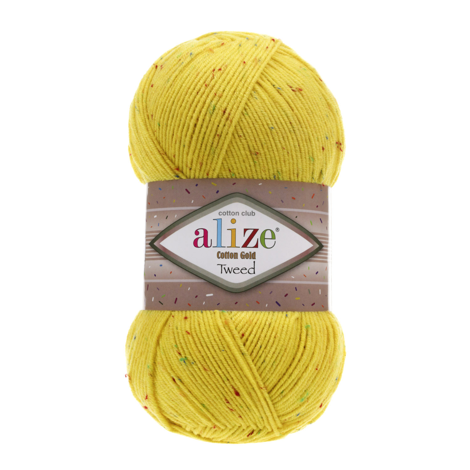 Alize Cotton Gold TWEED Yarn 100gr-330mt %57 Cotto... – Grandado