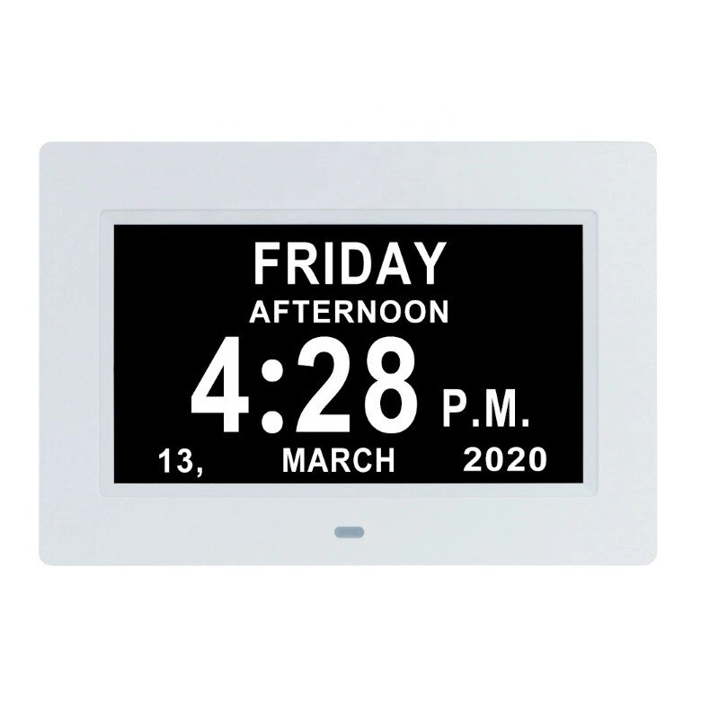 TZT 7 \"Inch Digital Clock Calendar with Date... – Grandado