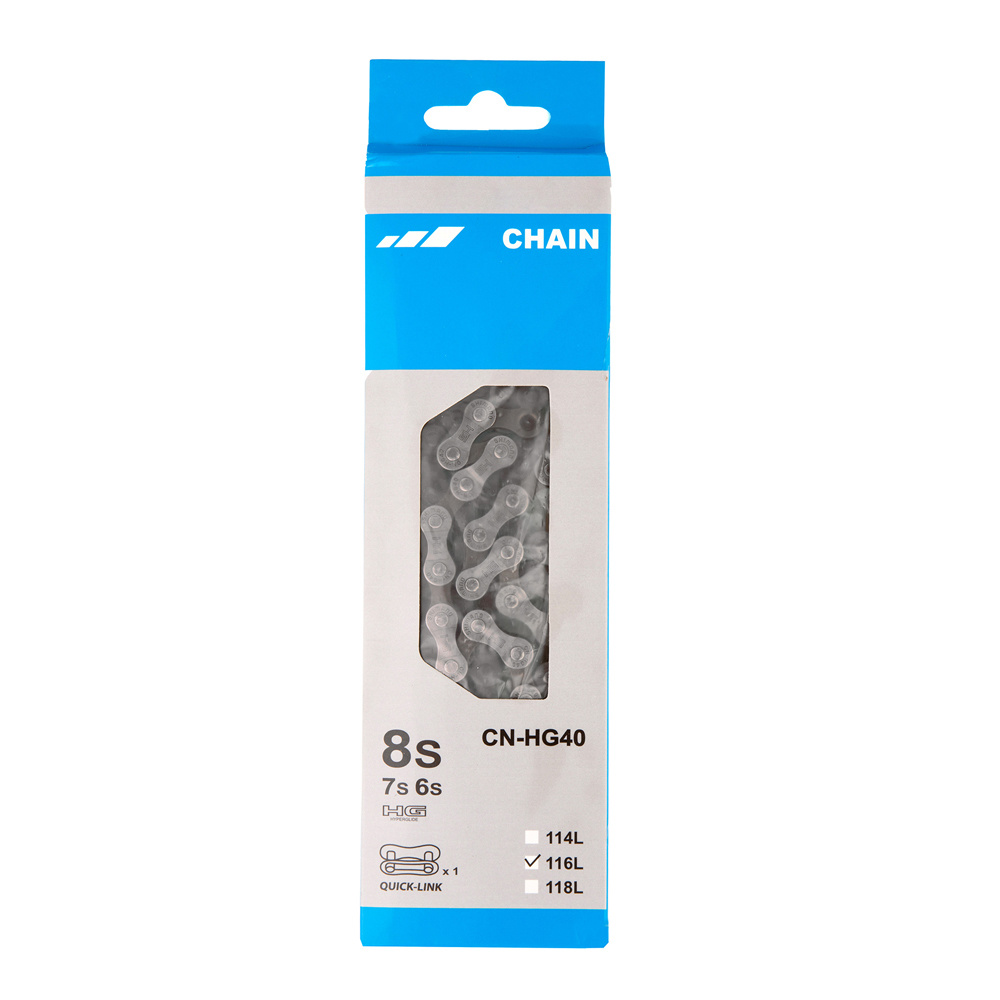 SHIMANO CN HG40 6/7/8 Speed Chain 116L Link for RO... – Grandado