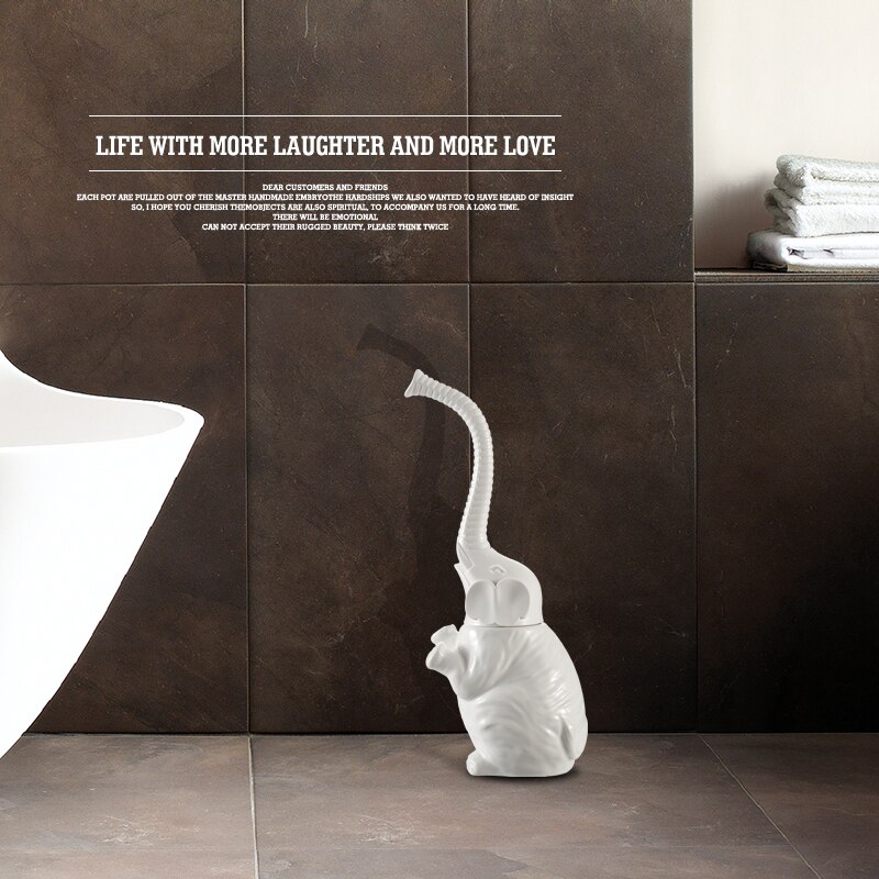 Badkamer Keramische Wc Borstel Houder Leuke Schoon... – Grandado