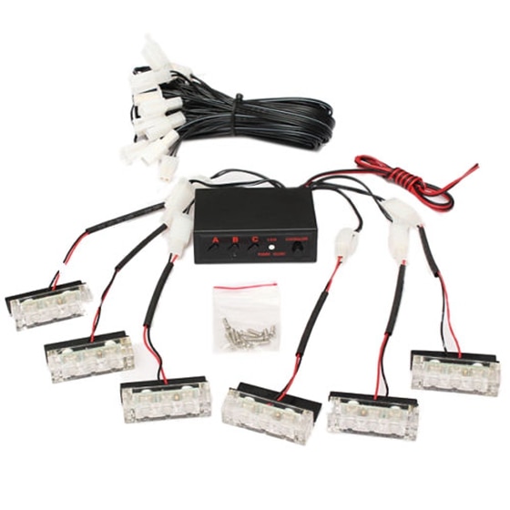 Fddt Geel 18 Led Amber Strobe Dash Knipperlicht Vo... – Grandado