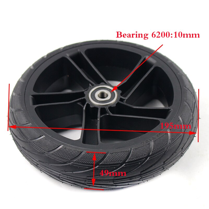 8 Inch 200x50 Solid Wheel Tyre 200*50 Solid Tire w... – Vicedeal