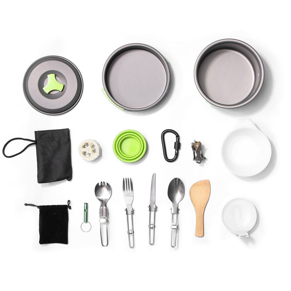 Picknick Kochgeschirr Outdoor Besteck Set Camping ... – Vicedeal