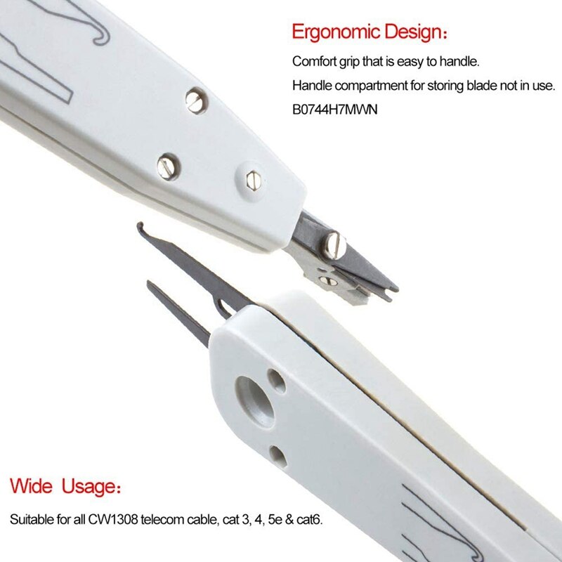 Punch Down Tool IDC RJ45 RJ11 Cat5E Cat6 Network T... – Grandado