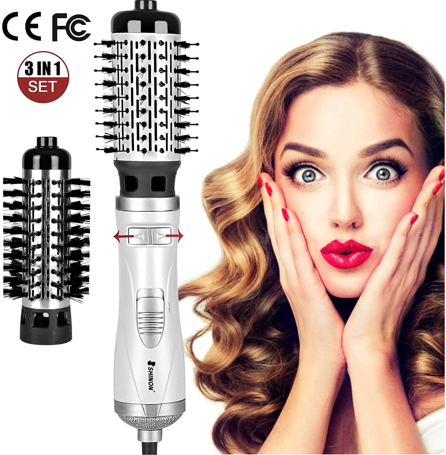 2 in 1 hair automatic rotating dryer brush air bru... – Vicedeal