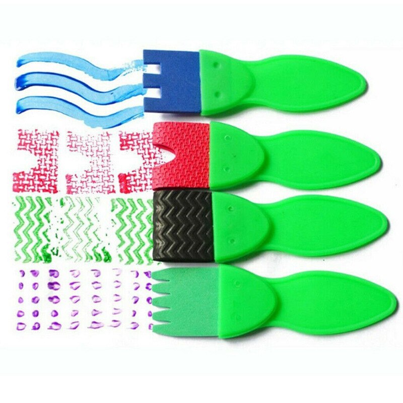 12 pieces / set of children DIY doodle sponge pain... – Vicedeal