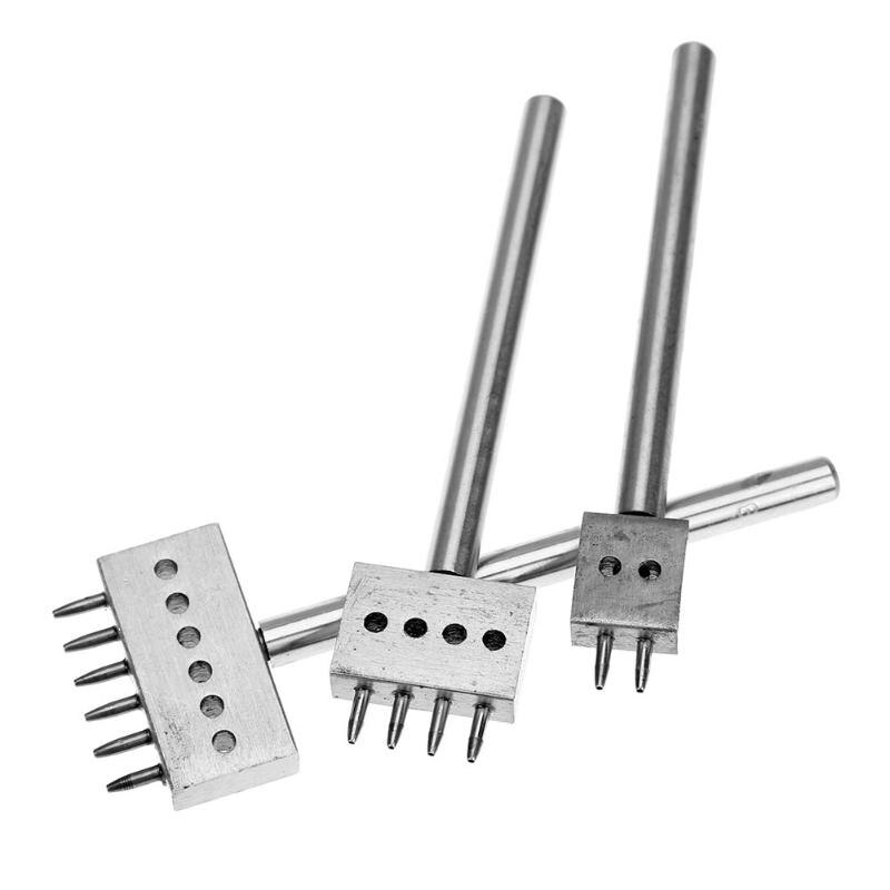 3 Pcs Leder Handwerk Reihe Punch Stitching Cutter ... – Vicedeal