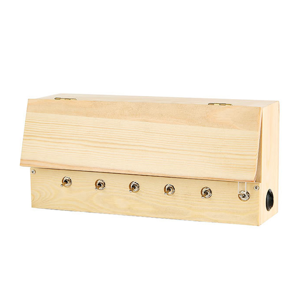 Stress-reduction Toy Multi Switch Wooden Boring Us... – Grandado