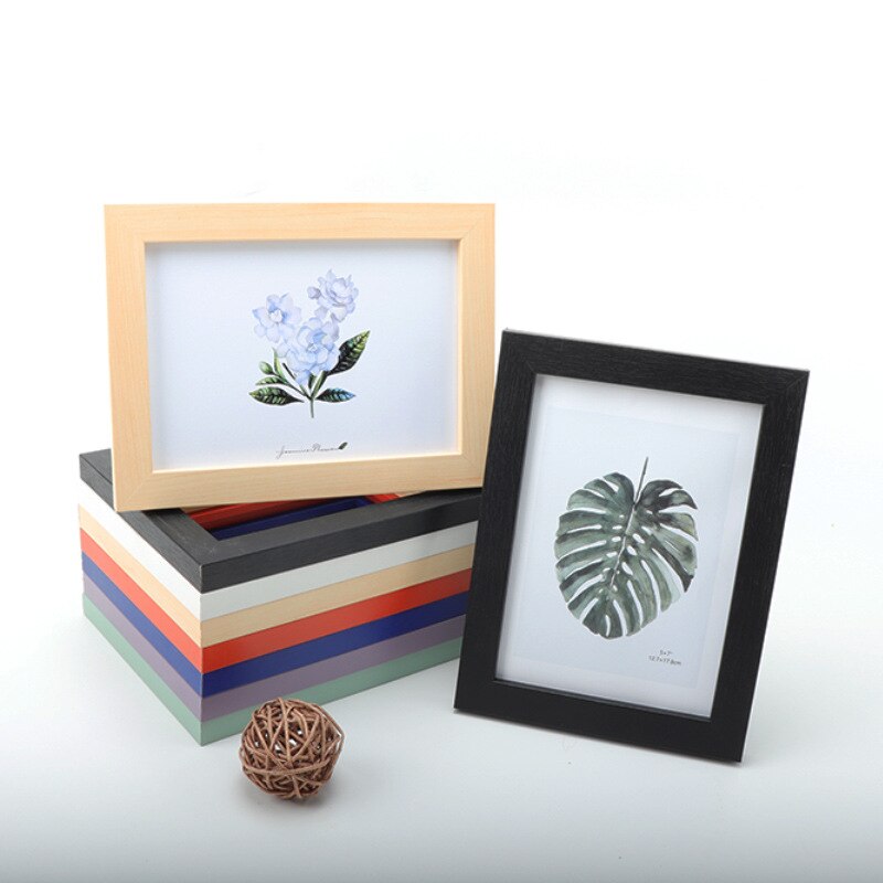 6 Inch Photo frame Wood Frame Wall Decoration Fram... – Grandado