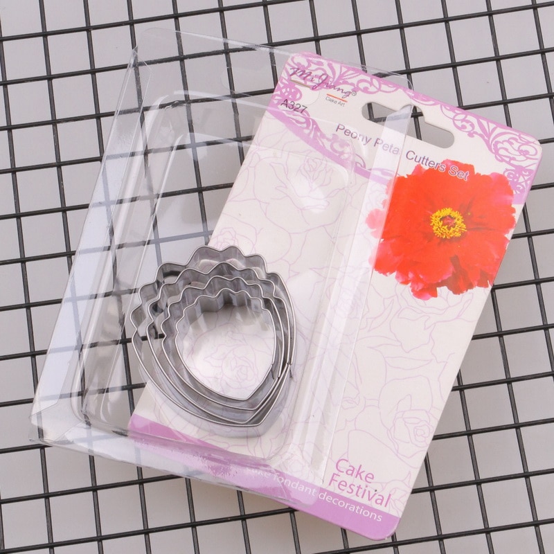 Stainless Steel Peony Flower Petal Cake Cutter Sli... – Grandado