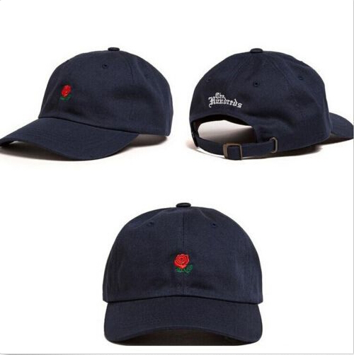 Rose Embroidered Women Hat Baseball Ladies Cap Uni... – Grandado