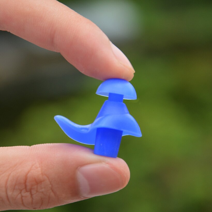 1 Pair Soft Ear Plugs Environmental Silicone Water... – Vicedeal