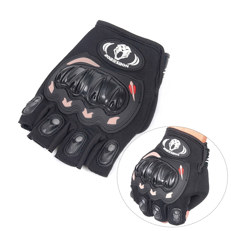 ROBESBON Fietsen Half Vinger Handschoenen Fiets Ri... – Grandado