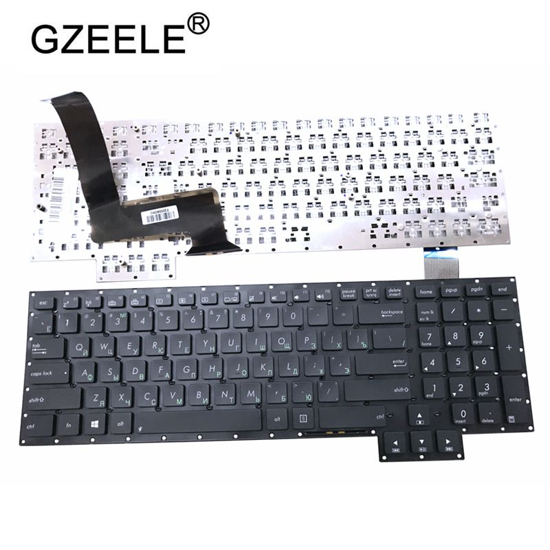 GZEELE Russian Keyboard for Asus G750 G750J G750JH... – Grandado