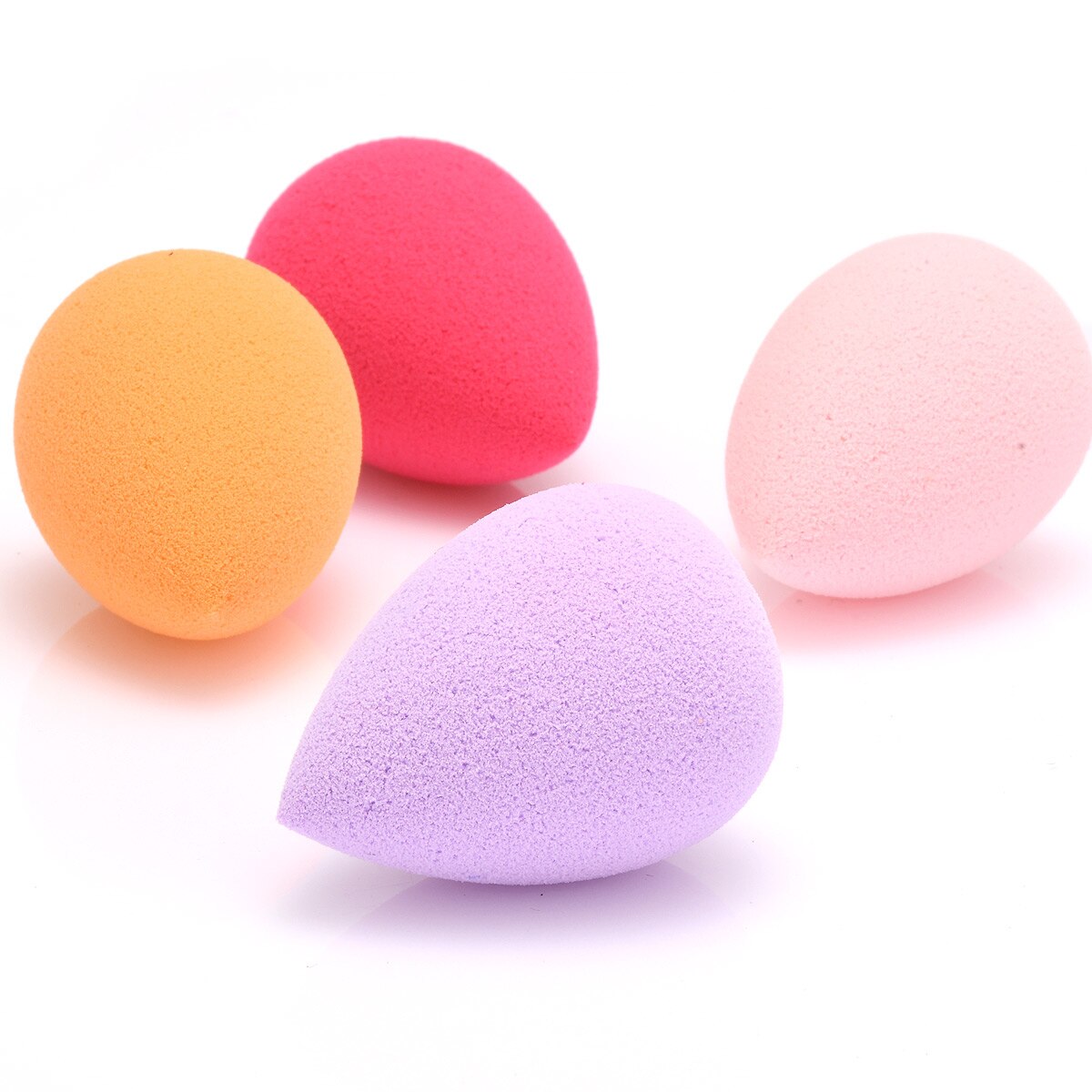 4 stk pro beauty make up svamp blender foundation ... – Vicedeal