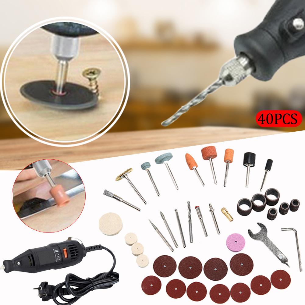 40pcs Engraving Electric Rotary Tool Accessory Set... – Vicedeal