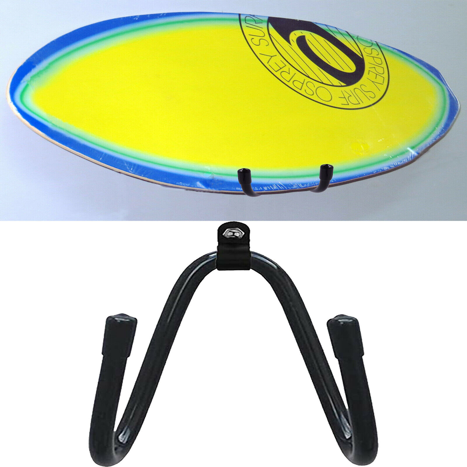 Surfboard SUP Wall Mount Rack Holder Durable Water... – Vicedeal
