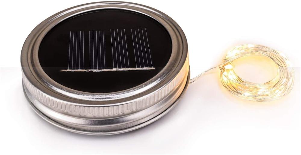 Solar Mason Jar Lights 20 LED Waterproof Fairy Fir... – Vicedeal