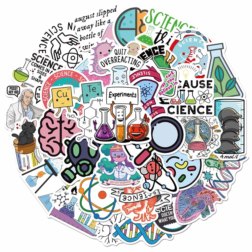 10/50pcs/pack Science Chemistry Biology Laboratory... – Grandado