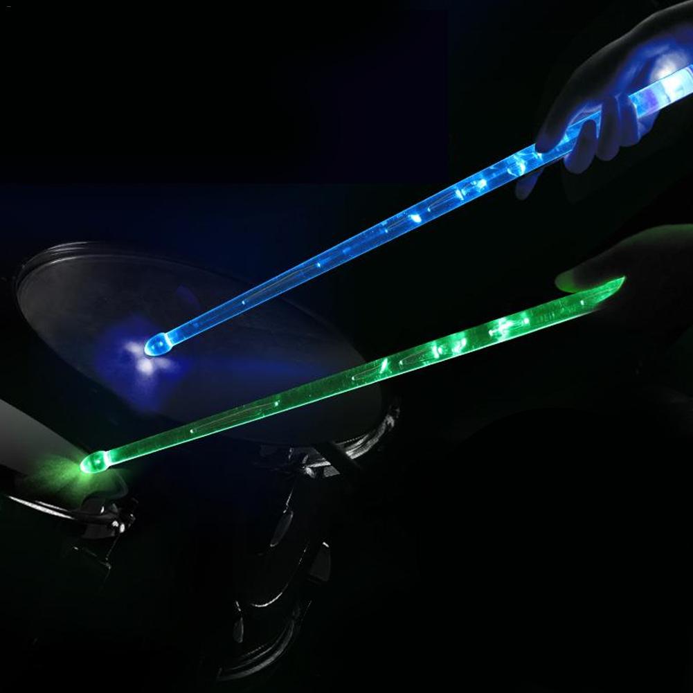 1 Paar 5A Acryl Drum Sticks Noctilucent Glow In Th... – Grandado