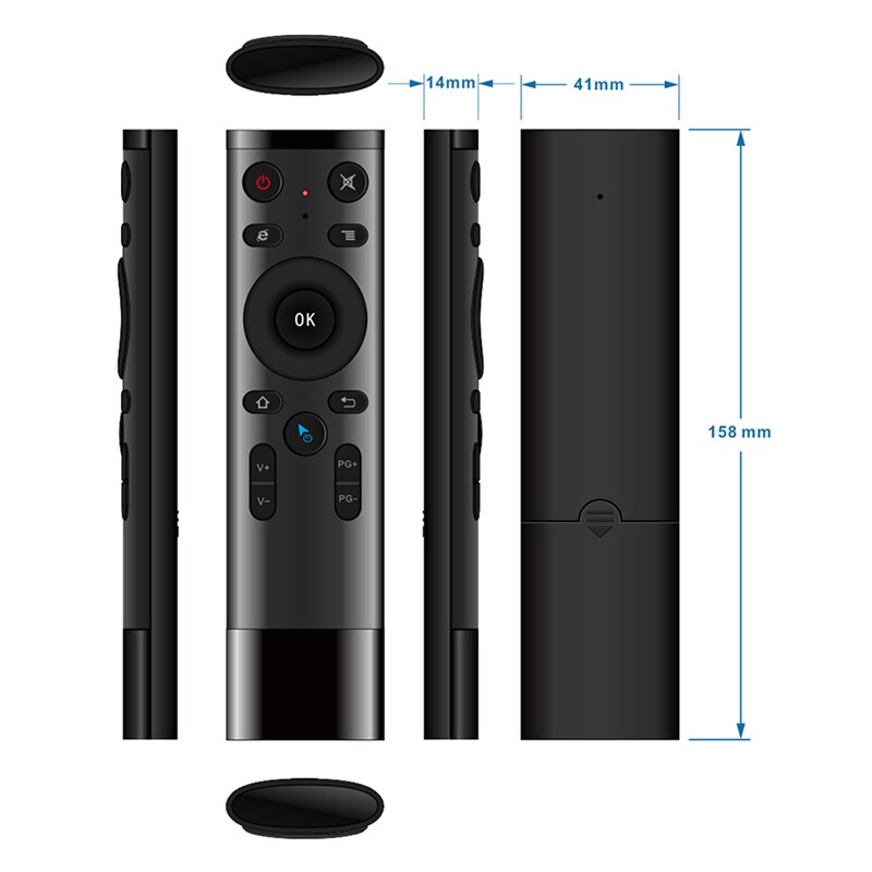 Voice Control Fly Air Mouse Voor Gyro Sensing Spel... – Vicedeal