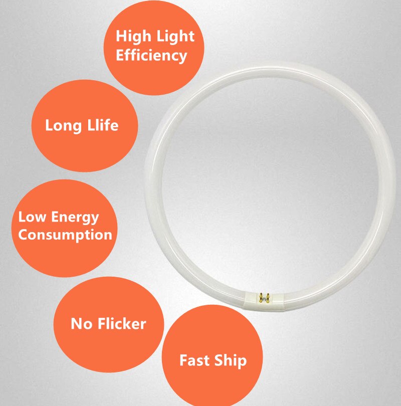 1PCS 22W 32W Round Fluorescent Lamps Circular Blub... – Grandado