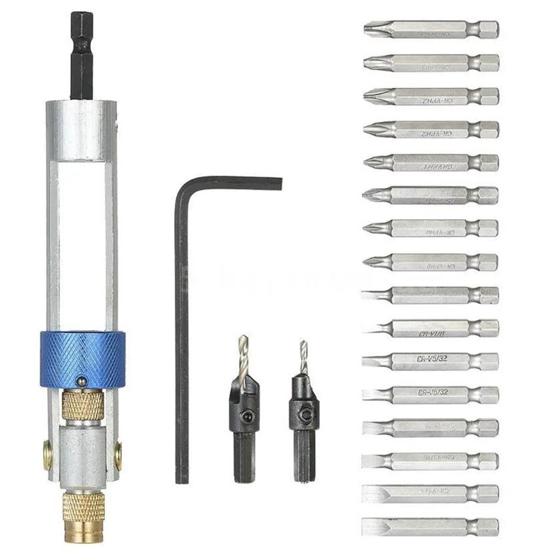 20Pcs Swap Drill Bit Rotary Tool HSS Screwdriver F... – Vicedeal