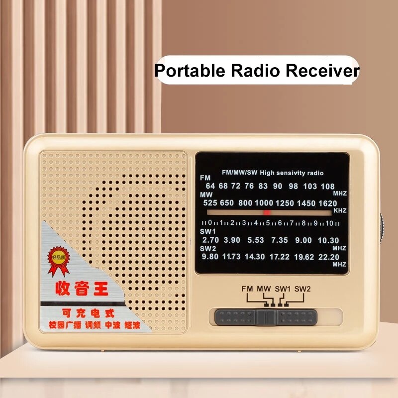 Fm/Mw/Sw Radio Mini Draagbare Full Band Ontvanger ... – Grandado