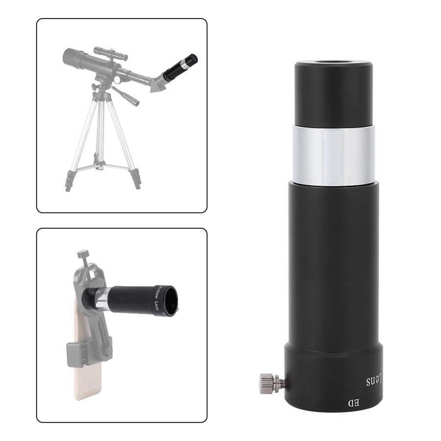 3X Barlow Lens Magnification ED Lens Plastic for 1... – Grandado