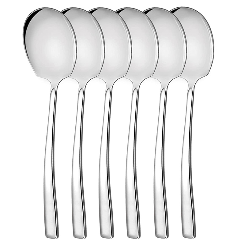 Premium 6PCS Stainless Steel Serving Spoon Set for... – Grandado