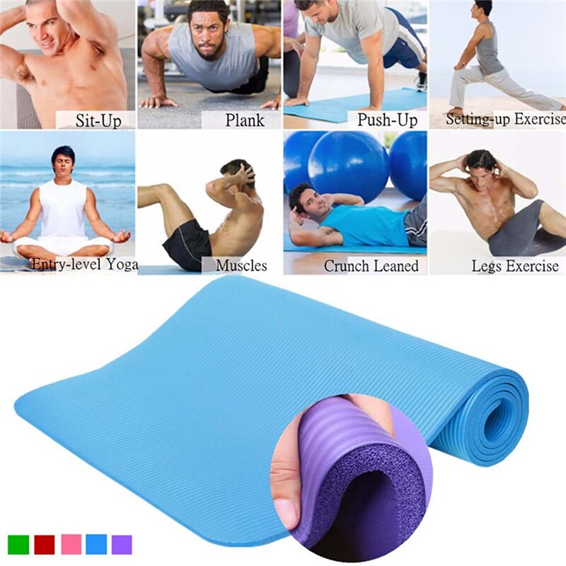 EVA Non-Slip Yoga Mat Sport Gym Soft Pilates Mats ... – Grandado