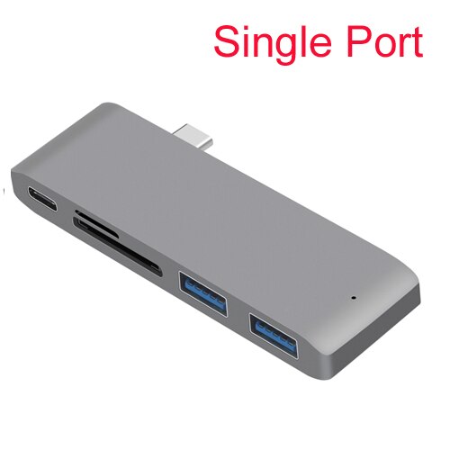 Goojodoq usb type c hub naar kaartlezer usb c hub ... – Grandado