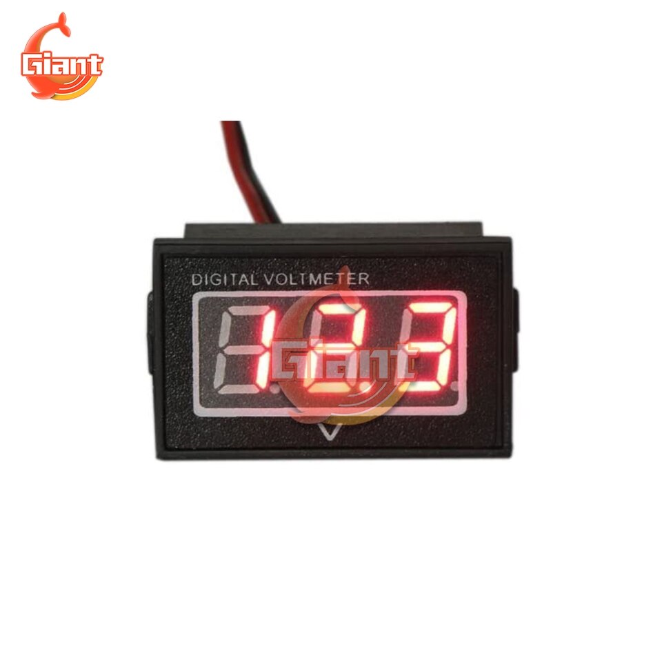 0.4 "Voltage Meter Waterdichte Monitor 12 Volt Bat... – Vicedeal