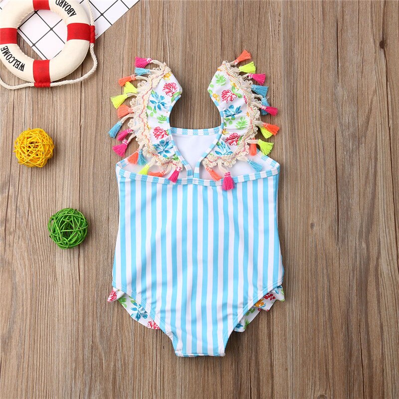 Kids Baby Girls Flamingo Bikini Newborn Baby Girls... – Grandado
