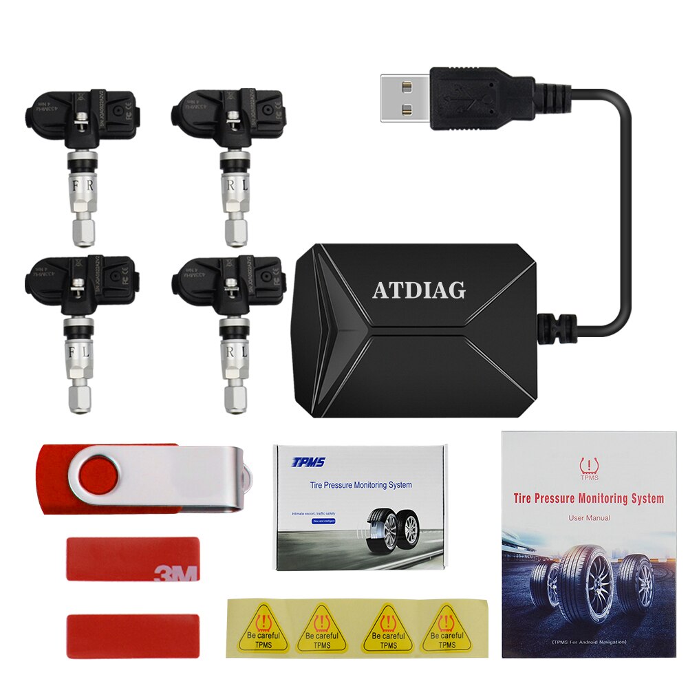 2022 Android TPMS USB Android TPMS Car Tire Pressu... – Vicedeal