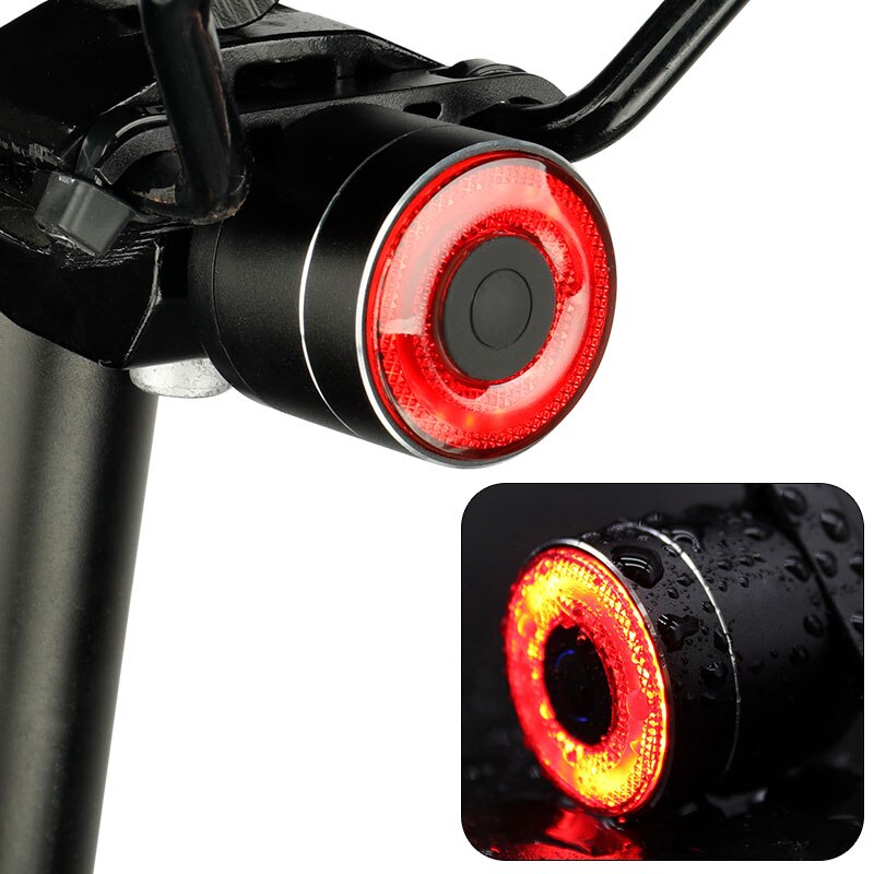 Aero Post Bicycle Rear Lamp Optional Braking Light... – Grandado