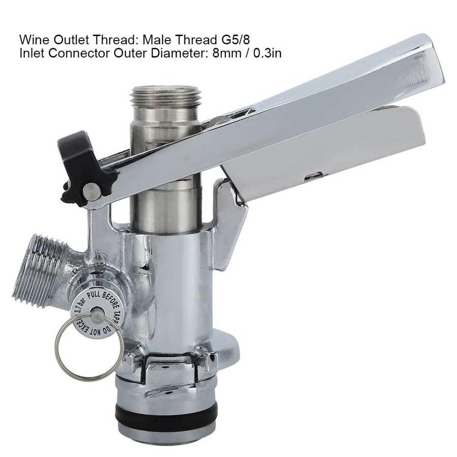 Beer Keg Coupler Draft Beer Dispenser Keg Coupler ... – Grandado